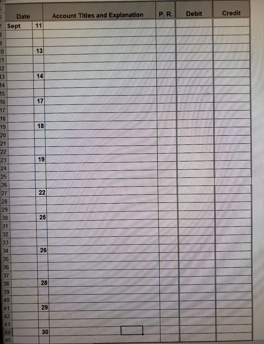 help needed with this general journal entry | Chegg.com