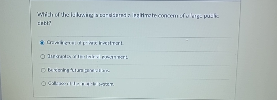 Solved Which of the following is considered a legitimate | Chegg.com