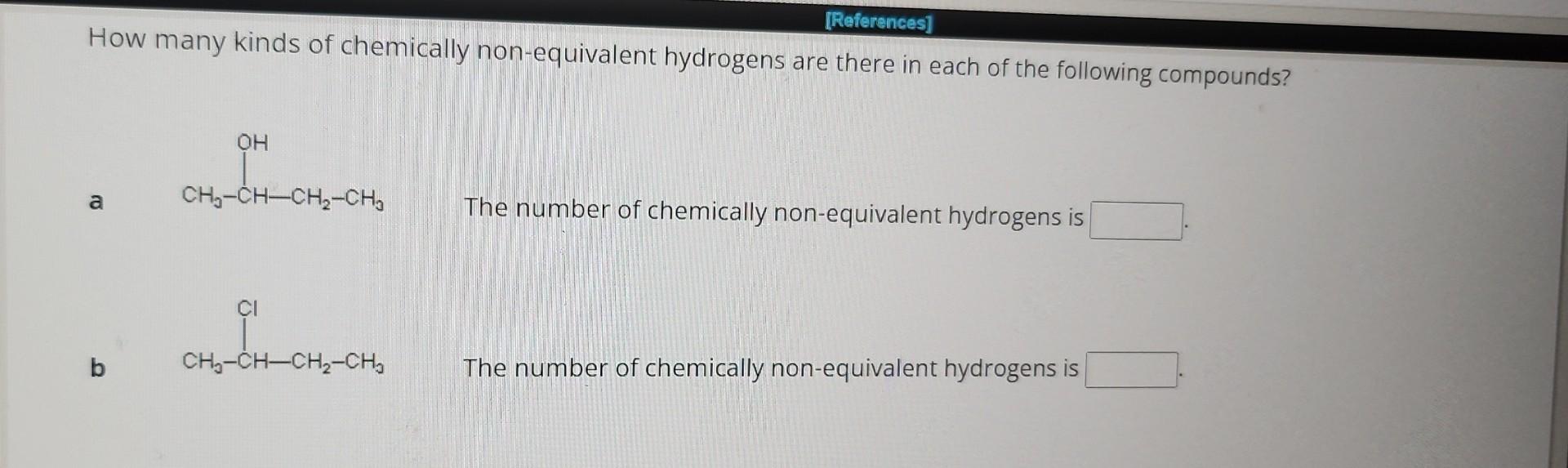 Solved [References]How many kinds of chemically | Chegg.com