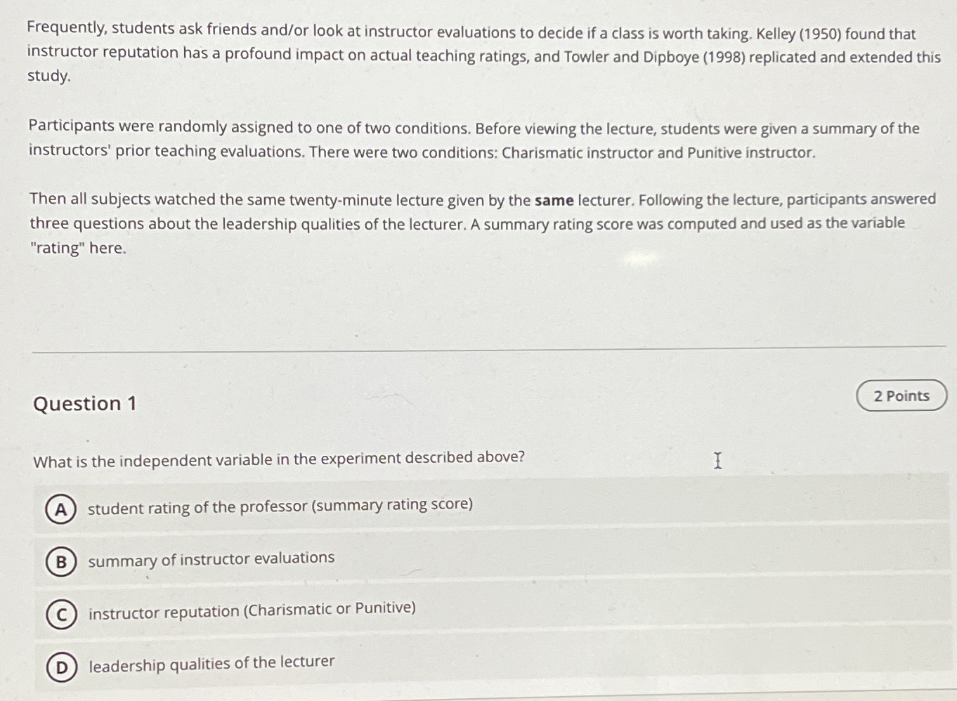 Solved Frequently, students ask friends and/or look at | Chegg.com