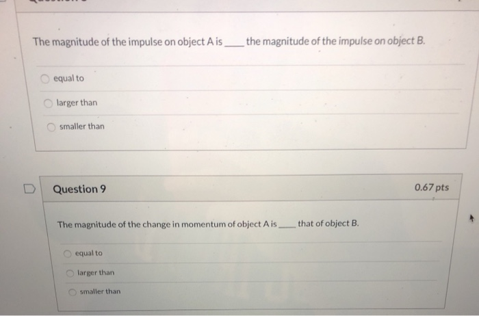 Solved Consider two identical objects which start at the | Chegg.com