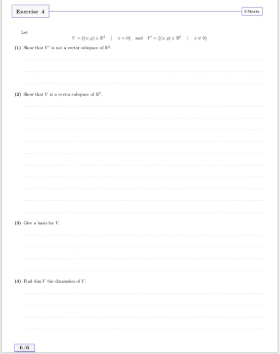 Solved Exercise 3 (1) Show that = (-3,5,6) = (-1.2.2), and = | Chegg.com