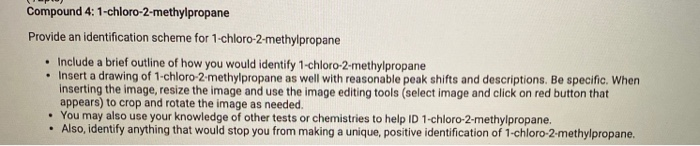 Solved Compound 4 1 chloro 2 methylpropane Provide An Chegg solved-compound-4-1-chloro-2-methylpropane-provide-an-chegg