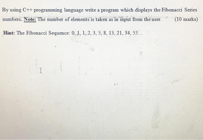 Solved By using CH programming language write a program | Chegg.com