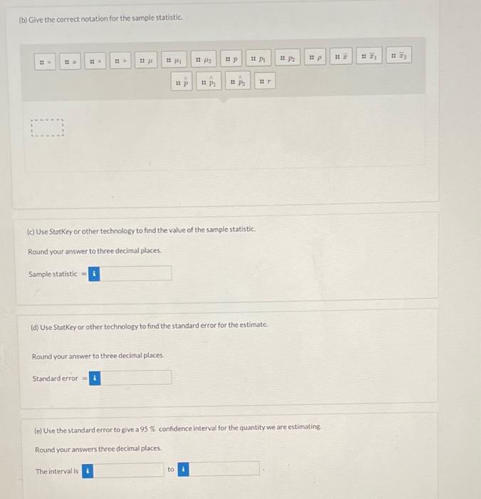 Solved This exercise uses data from a study designed to | Chegg.com