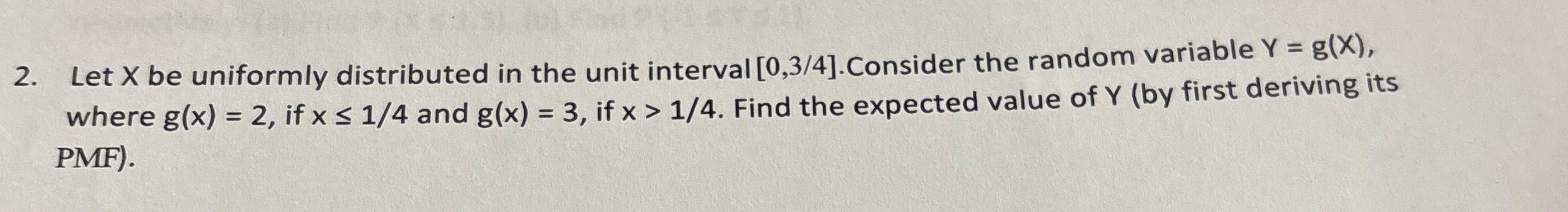 Solved Let x ﻿be uniformly distributed in the unit interval | Chegg.com