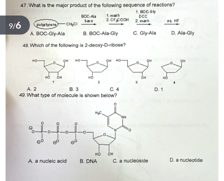 Solved What is the major product of the following sequence | Chegg.com