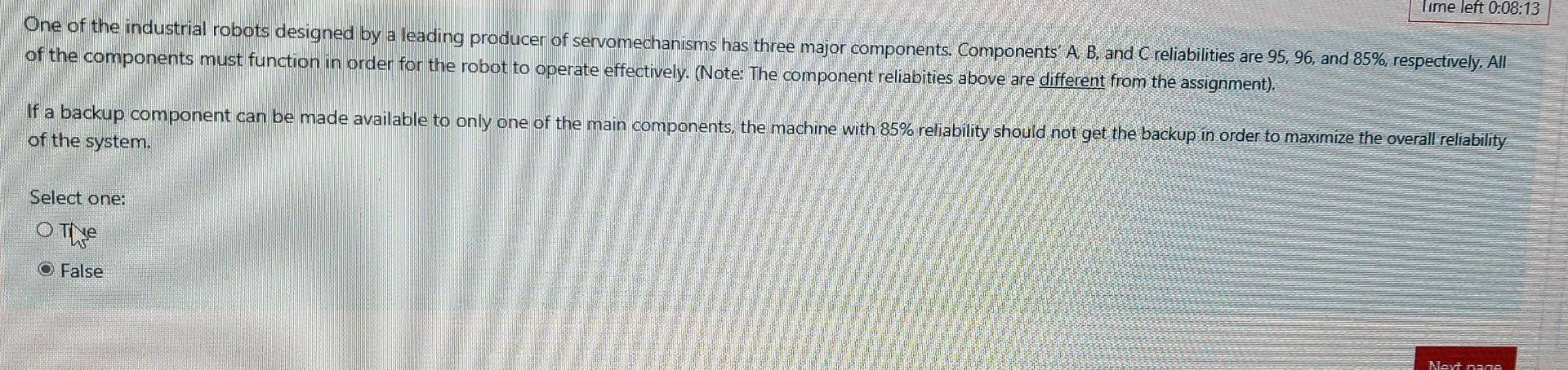 Solved One of the industrial robots designed by a leading | Chegg.com