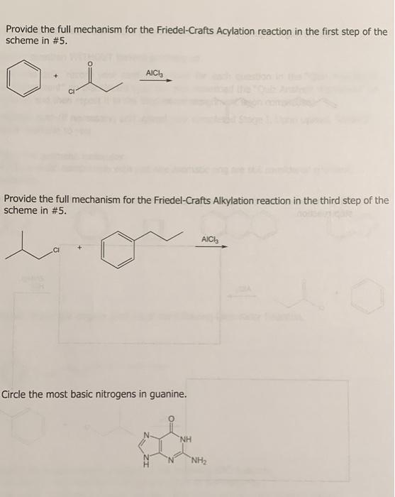 Solved Provide the full mechanism for the Friedel-Crafts | Chegg.com