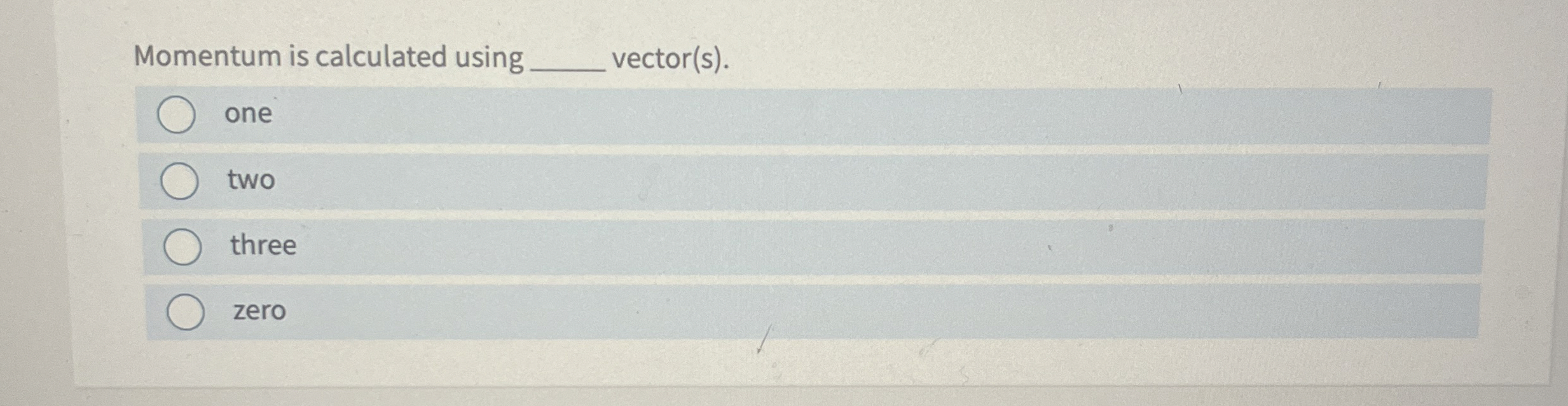Solved Momentum is calculated using q, | Chegg.com