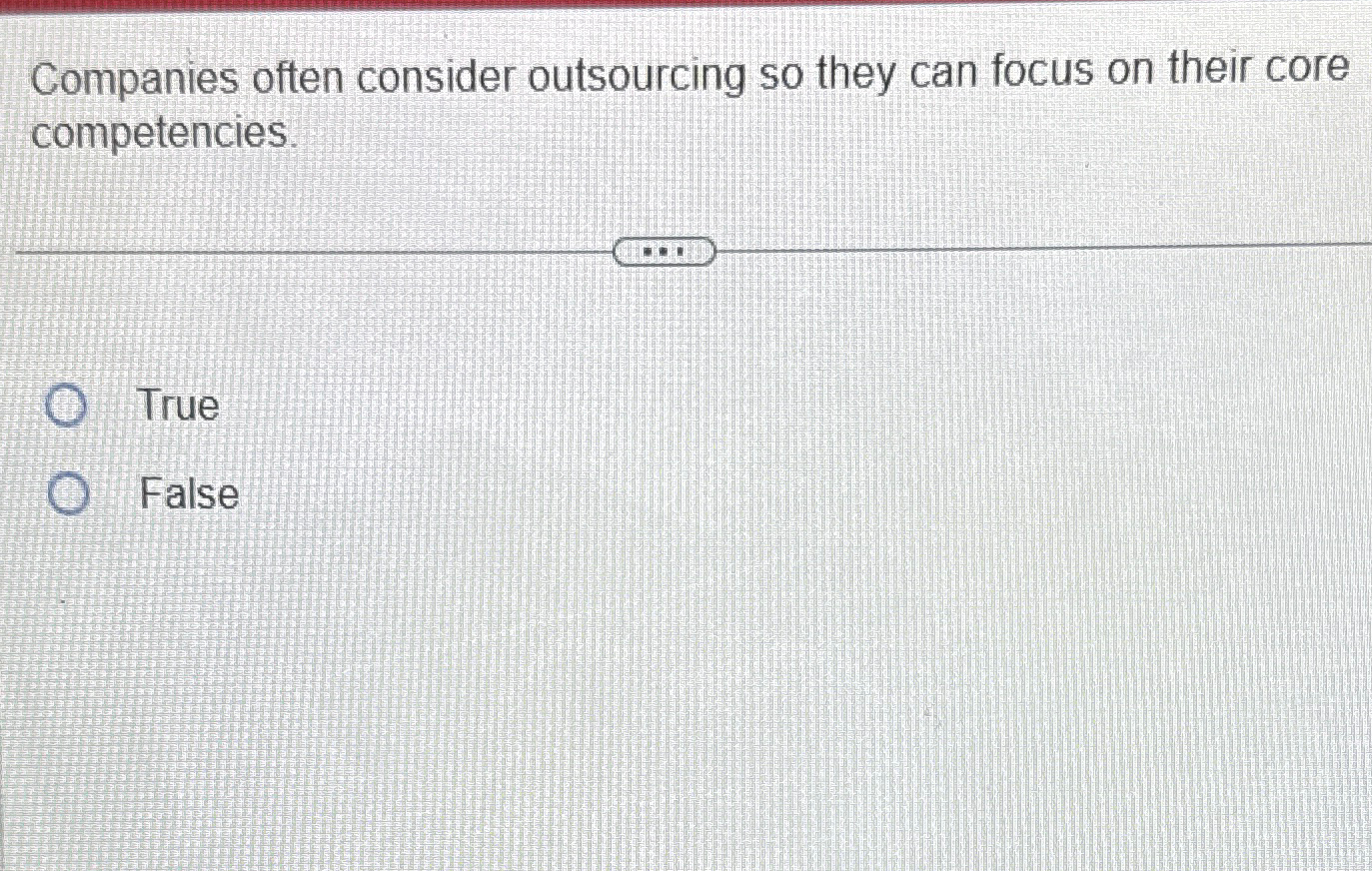 Solved Companies often consider outsourcing so they can | Chegg.com