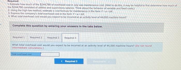 Solved Problem 5A-8 (Algo) High-Low Method; Predicting Cost | Chegg.com