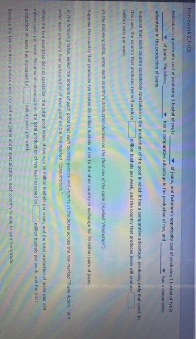 Solved Homework (Ch 03) ack to Assignment Attempts: Keep the | Chegg.com