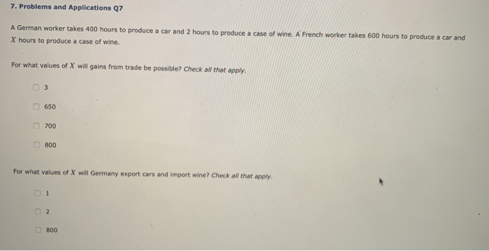 Solved 7. Problems and Applications Q7 A German worker takes | Chegg.com