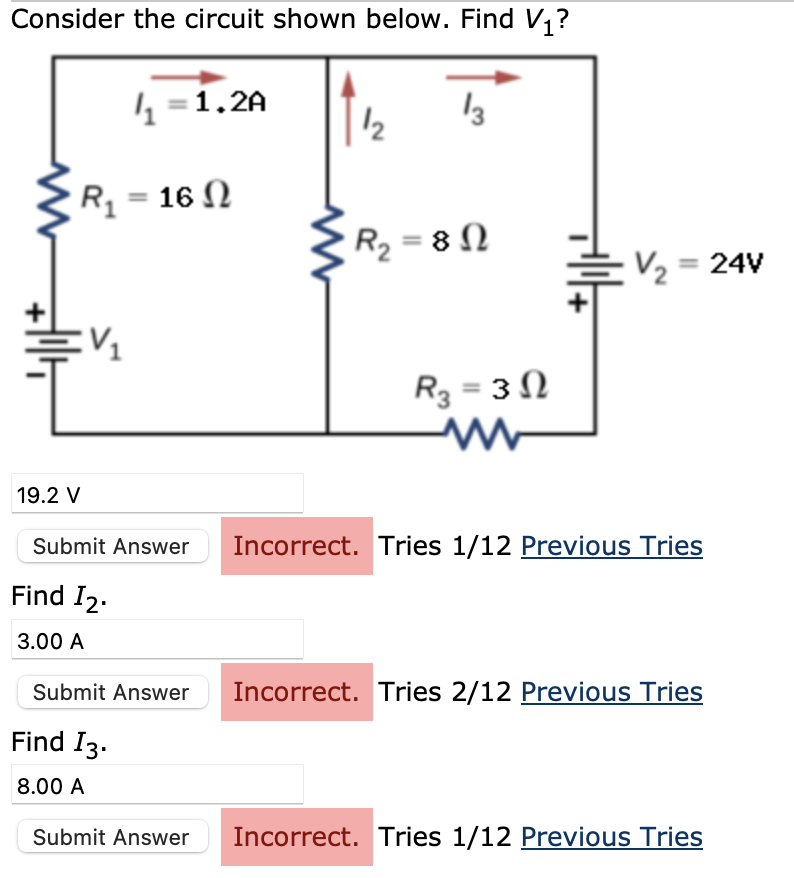 Solved Consider the circuit shown below. Find | Chegg.com