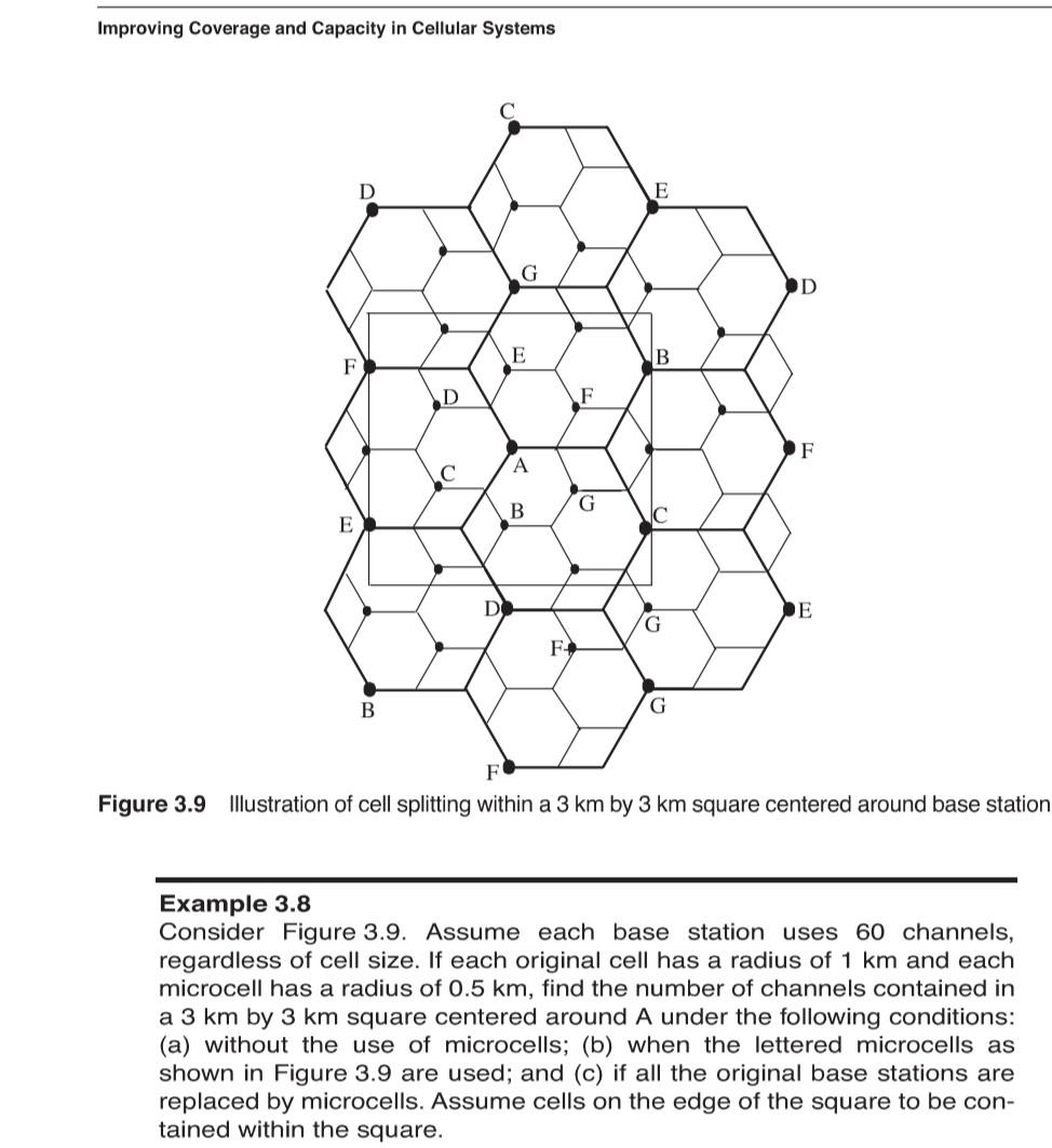 Solved Improving Coverage and Capacity in Cellular Systems | Chegg.com