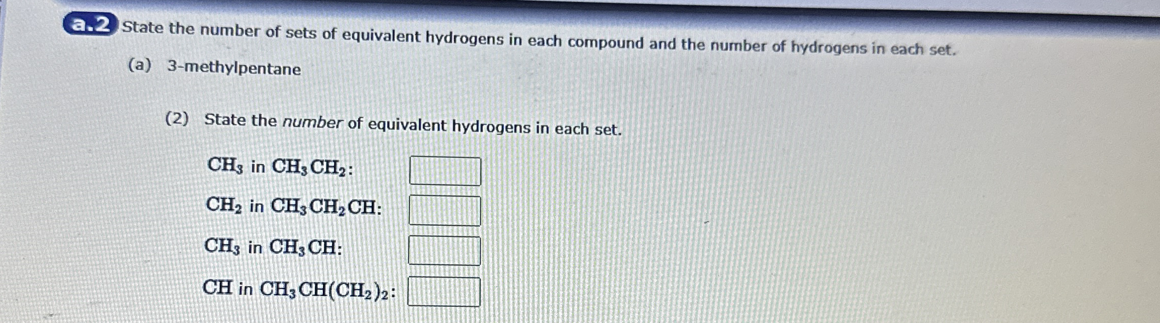 Solved a. 2 ﻿State the number of sets of equivalent | Chegg.com