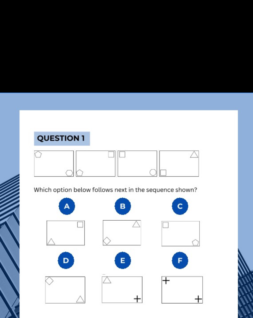 QUESTION 1Which option below follows next in the | Chegg.com