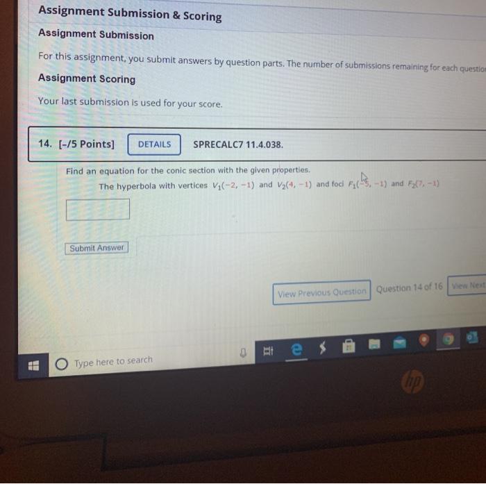 Solved Assignment Submission & Scoring Assignment Submission | Chegg.com