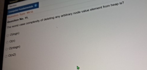 Solved Devicy of deleting any arbitrary node value element | Chegg.com