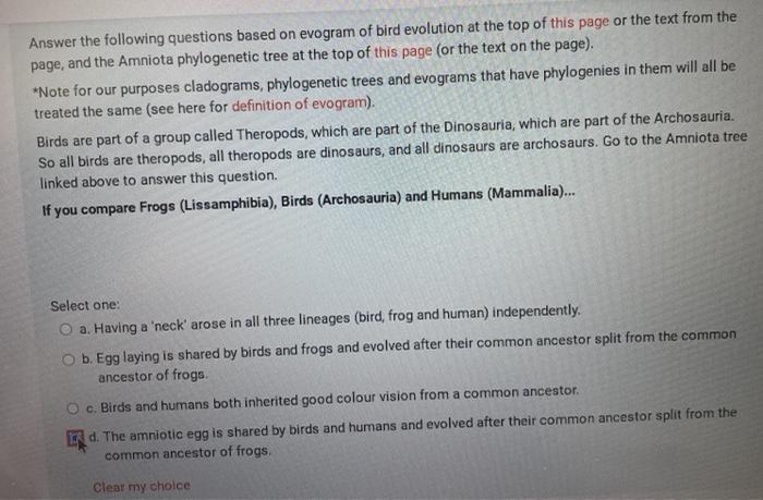 Solved Answer the following questions based on evogram of | Chegg.com