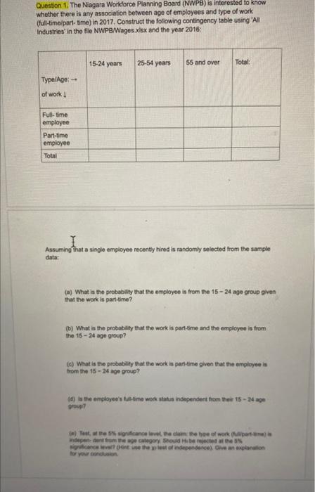 Note: Use Excel for all computations and graphs. | Chegg.com