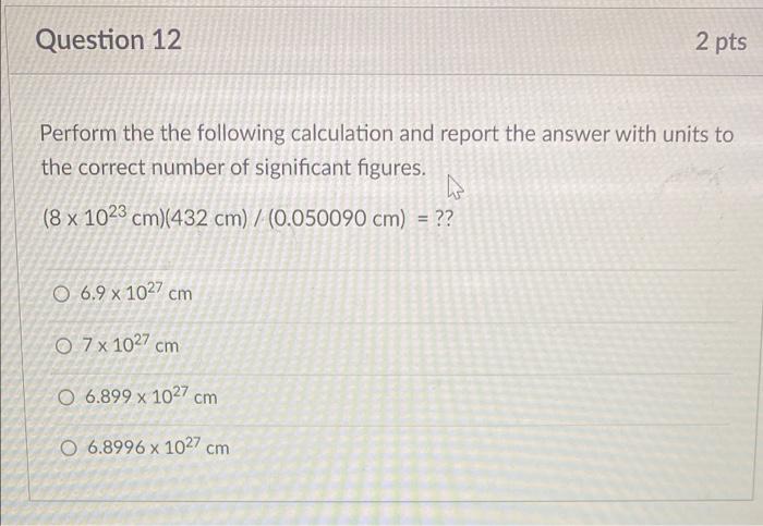 Solved Question 12 2 pts Perform the the following | Chegg.com