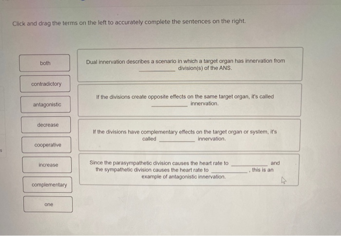 Solved Click and drag the terms on the left to accurately | Chegg.com