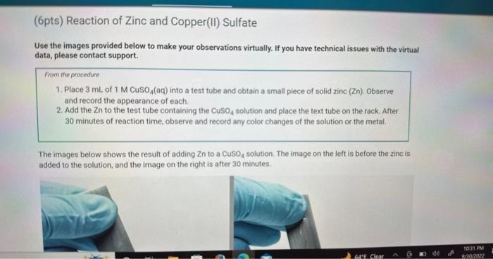 Solved reaction of magnesium and oxygen. for the reaction | Chegg.com