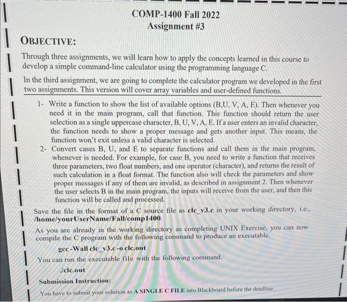 Solved BJECTIVE: Through three assignments, we will learn | Chegg.com Solved BJECTIVE: Through three assignments, we will learn | Chegg.com