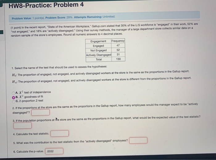 Solved HW8-Practice: Problem 4 Problem Value: 1 points). | Chegg.com