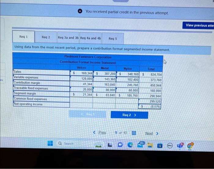 Solved Piedmont Fasteners Corporation makes three different | Chegg.com