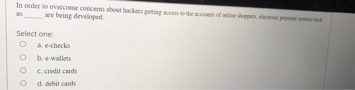 Identify a true statement about information | Chegg.com