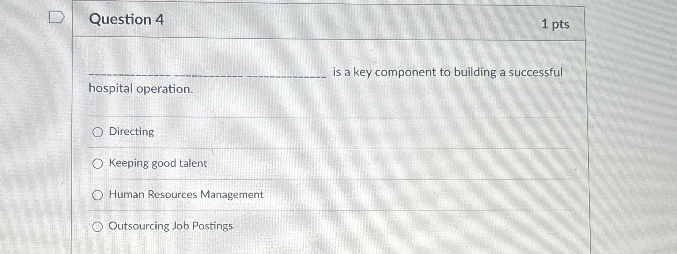 Solved Question 41 ﻿ptsq, ﻿is a key component to building a | Chegg.com