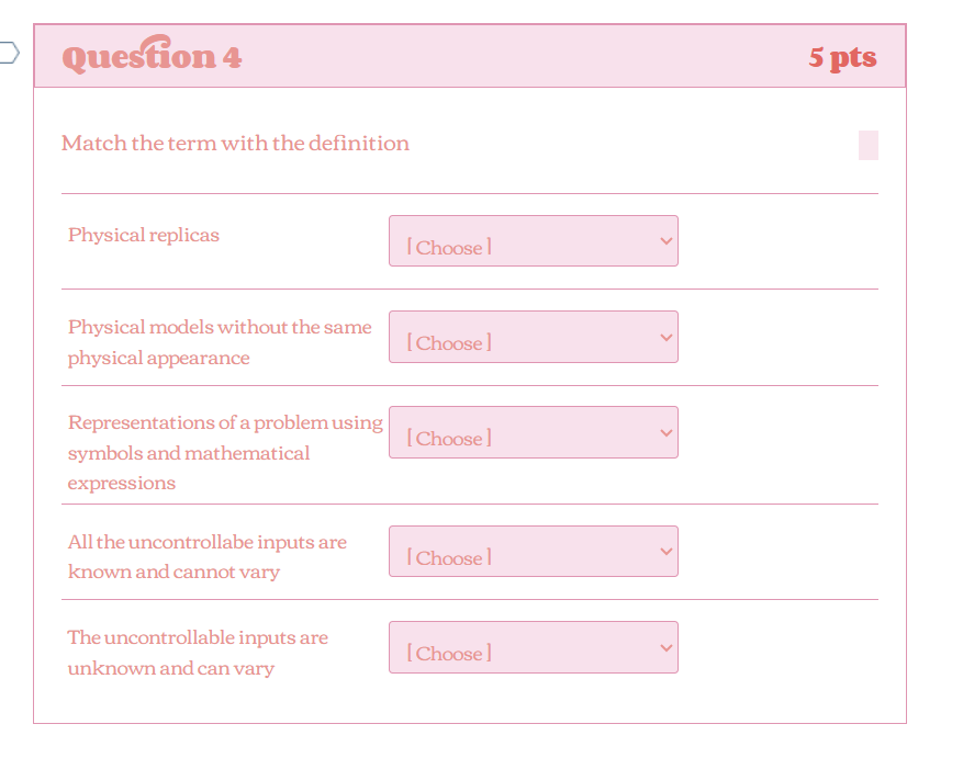 Solved Match the term with the definitionPhysical replicas | Chegg.com