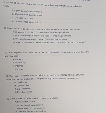 Solved multiple questions1.which of the following options is | Chegg.com