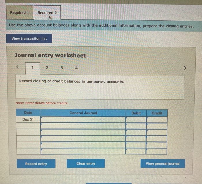 Solved The following list includes selected permanent | Chegg.com