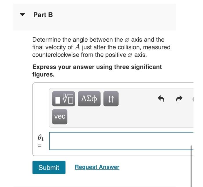 Solved Two smooth disks A and B each have a mass of 0.5 kg. | Chegg.com