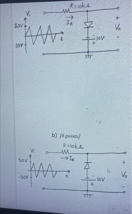 Solved b) [6 points] | Chegg.com