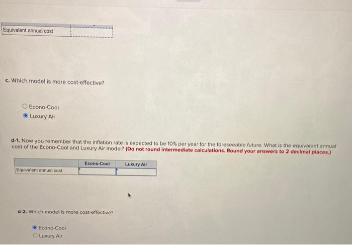 Solved Problem 8-34 Equivalent Annual Annuity (LO5) | Chegg.com