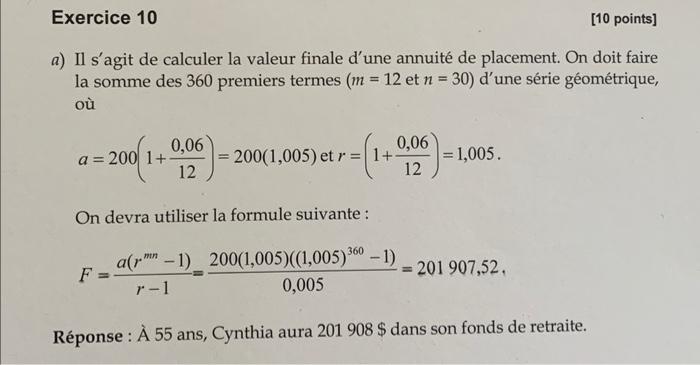 Solved Answer in Calculus 2 please!Questions are in french | Chegg.com