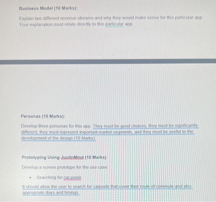 Solved Business Model (10 Marks): Explain two different | Chegg.com