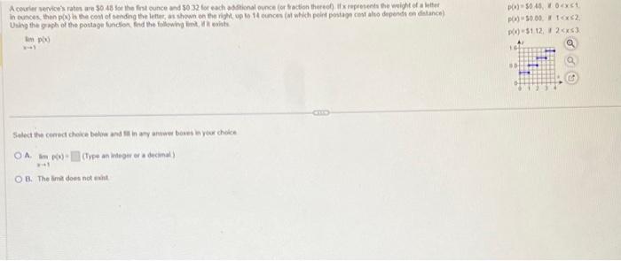 Solved \\[ \\lim _{x \\rightarrow 1} p(x) \\] \\[ | Chegg.com