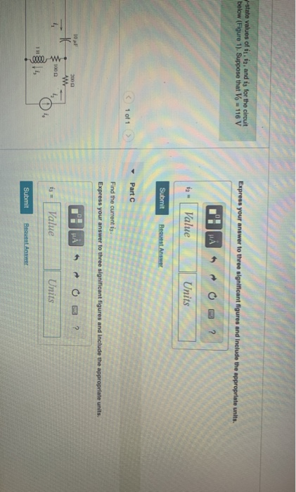 Solved RAW P 4.21 Solve for the steady-state values of is, | Chegg.com