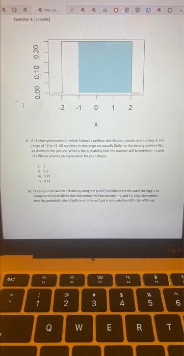 Solved A rândom phenomenon, which follows a uniform | Chegg.com