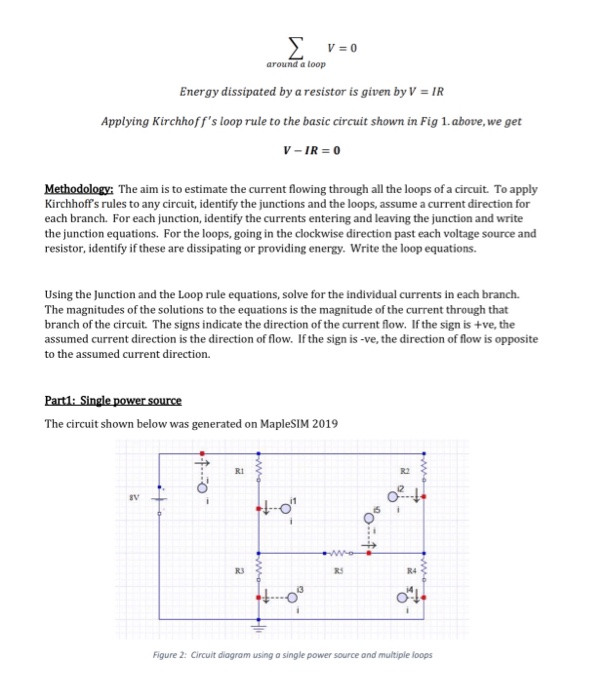Solved PHY126 Lab 5: Kirchhoff's laws Document created by | Chegg.com