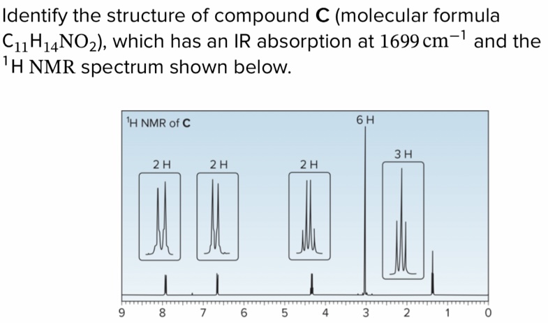 Solved Identify the structure of compound C (molecular | Chegg.com