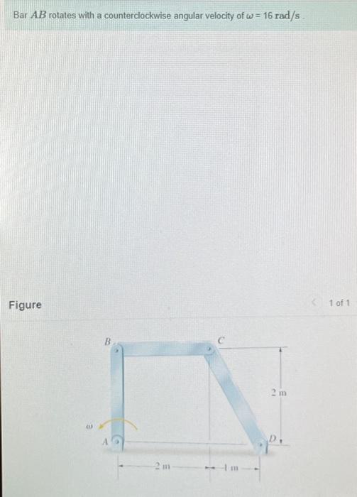 Solved Determine the direction of the angular velocity of | Chegg.com