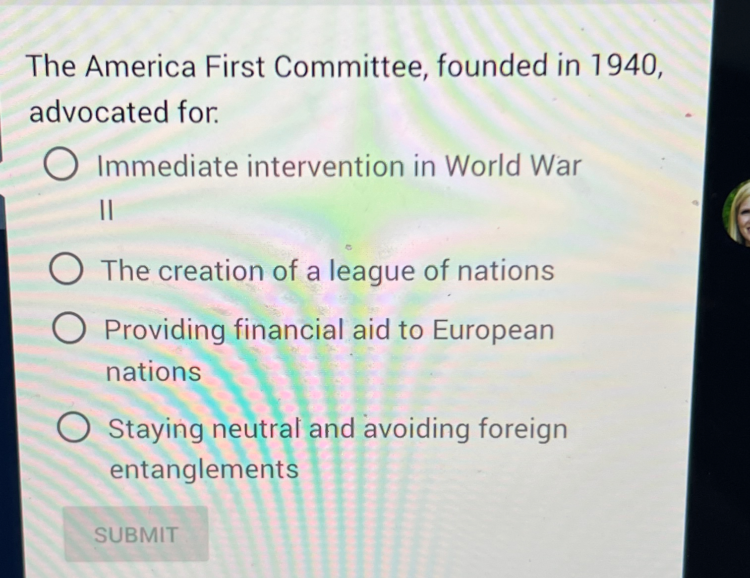 Solved The America First Committee, founded in 1940, | Chegg.com