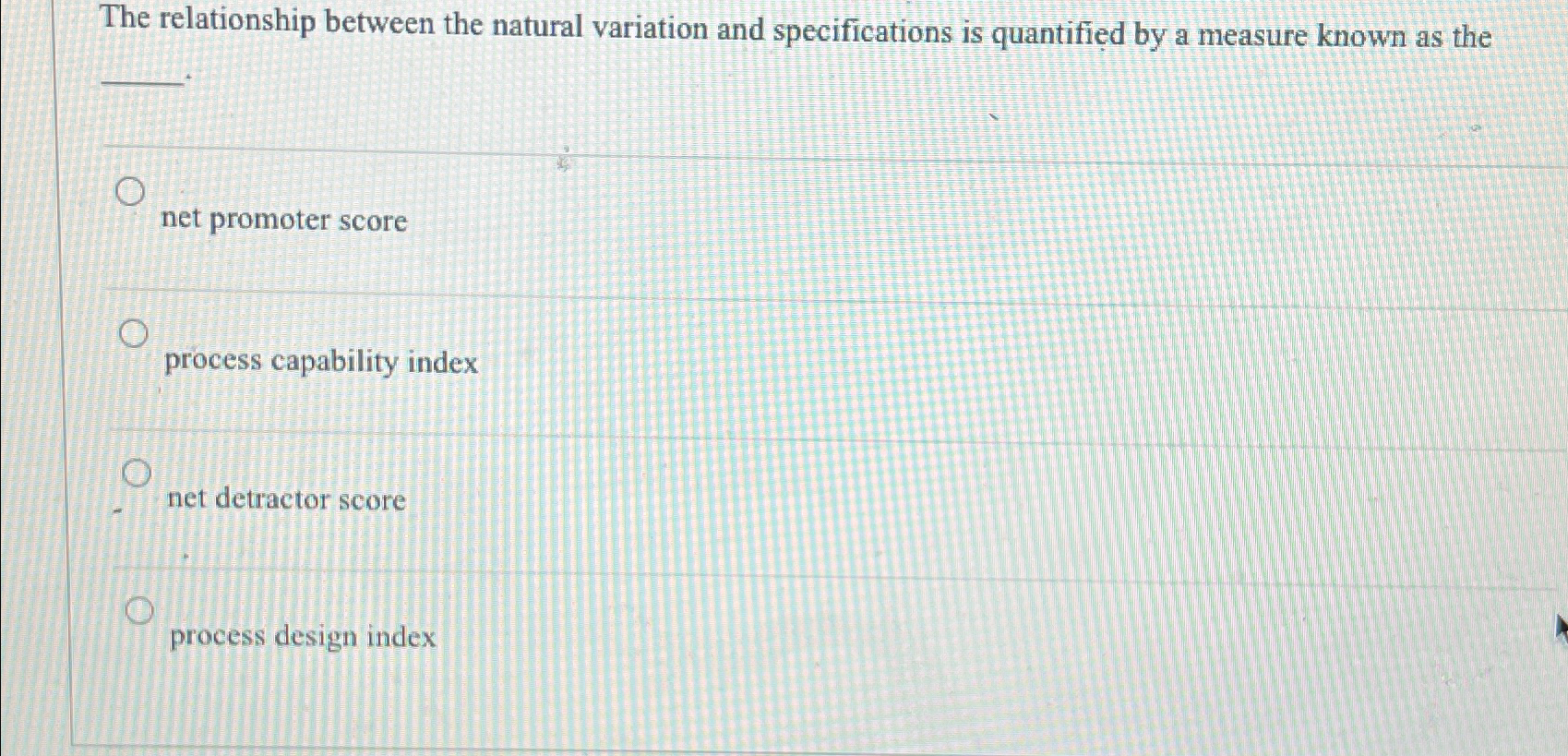 Solved The relationship between the natural variation and | Chegg.com